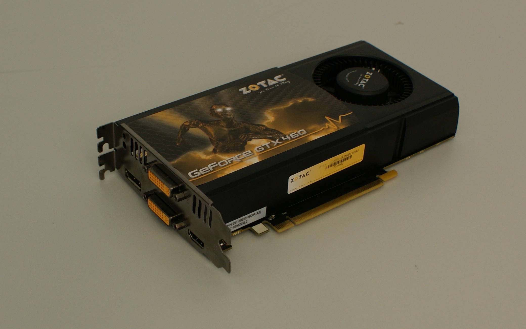 Zotac Geforce GTX 460 1024 MByte - Neuer Lüfter, gute Ausstattung
