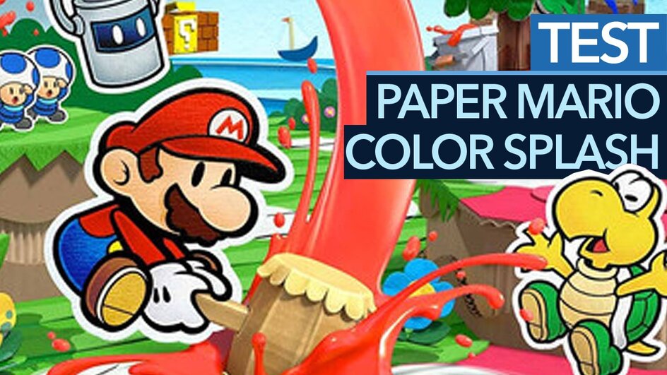 Paper Mario: Color Splash - Release, News, Videos
