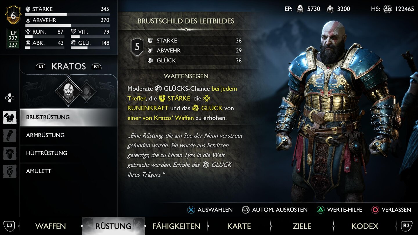 God of War Ragnarök: Die beste Rüstung ist wie ein Easy-Mode