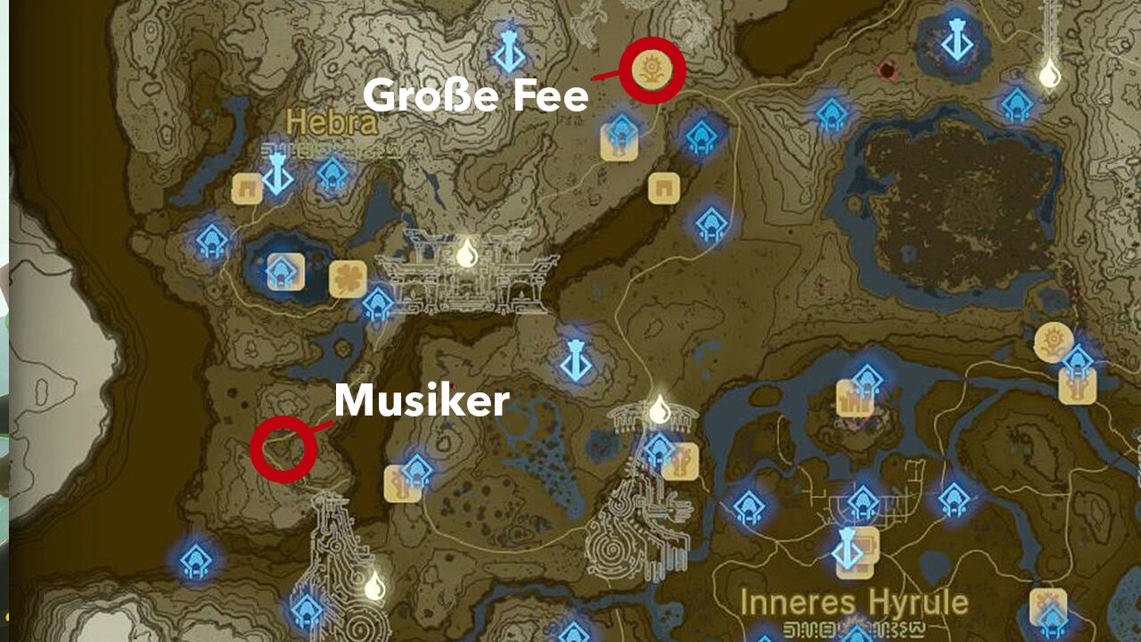 Zelda Tears of the Kingdom: Alle großen Feen freischalten und Rüstung ...