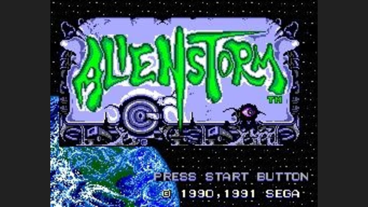 Alien Storm Sega Master System