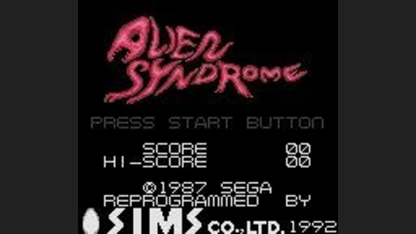 Alien Syndrome Game Gear
