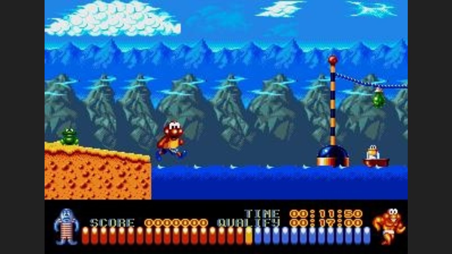 Aquatic Games, The Sega Mega Drive
