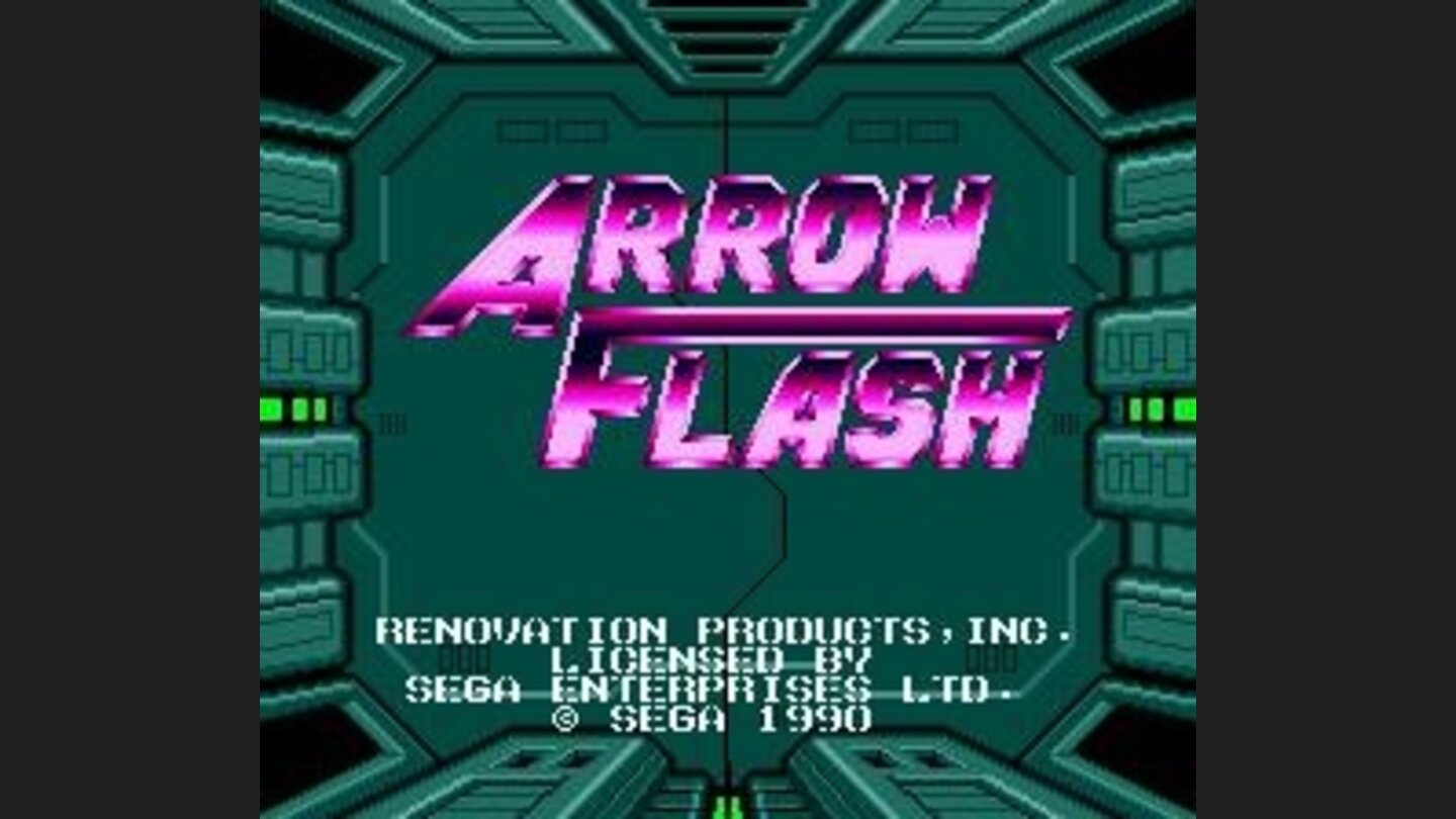 Arrow Flash Sega Mega Drive