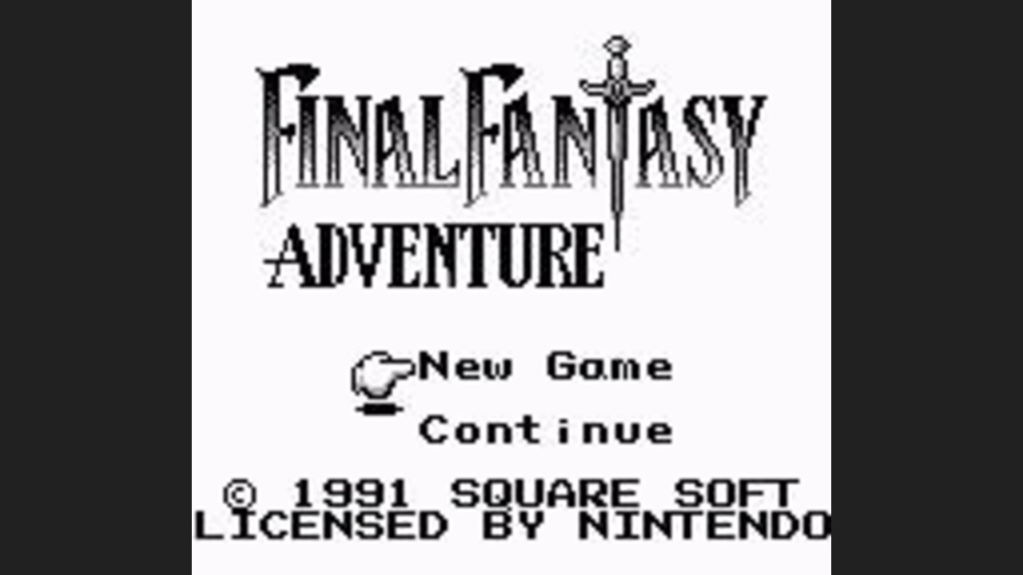 Final Fantasy Adventure Game Boy