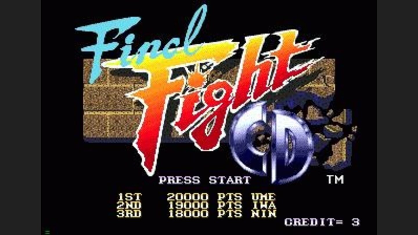Final Fight CD Sega CD