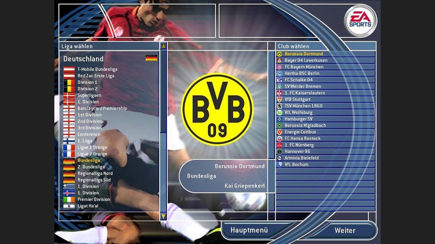 Fußball Manager 2003 - Screenshots