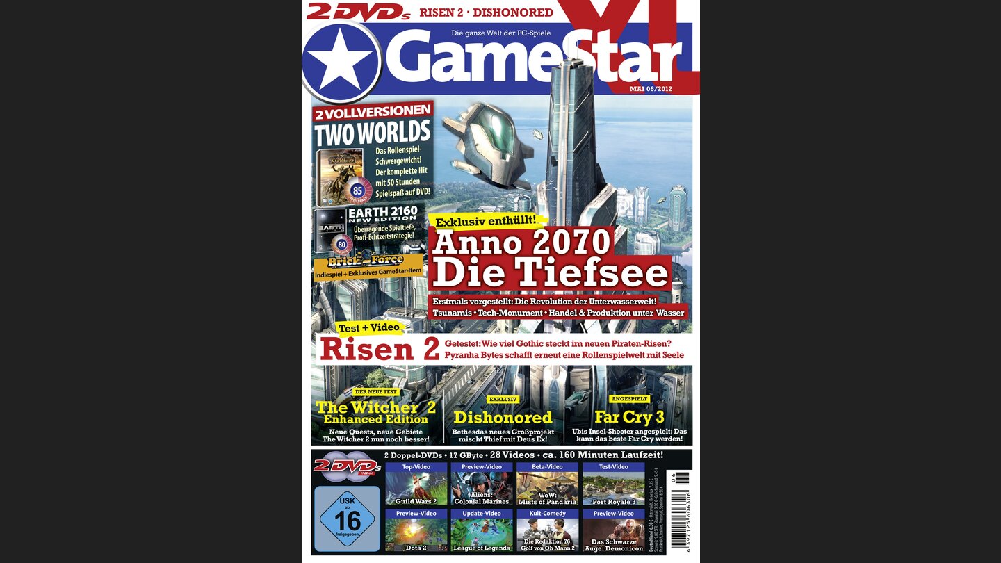 GameStar Heftcover - 2012