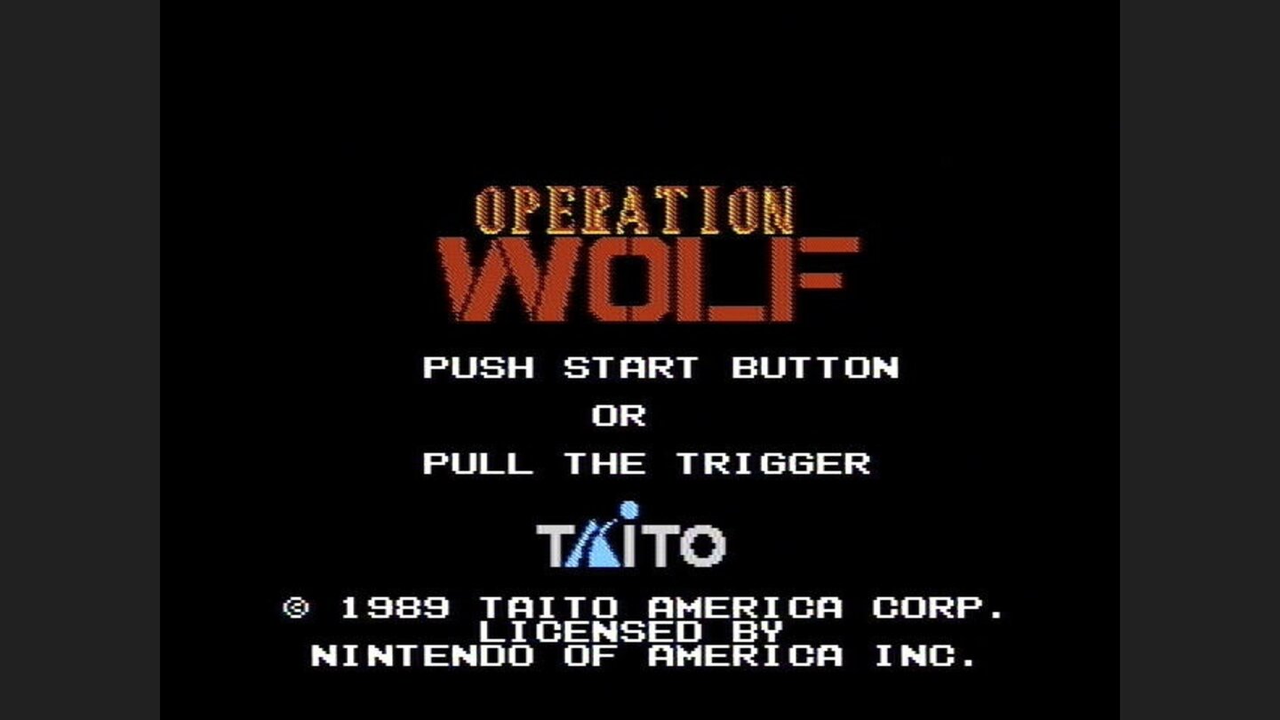 Operation Wolf NES