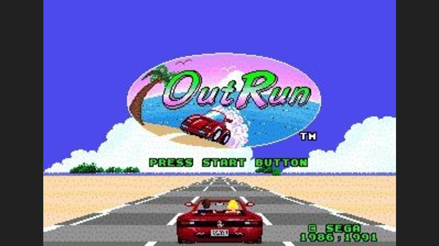 OutRun Sega Mega Drive