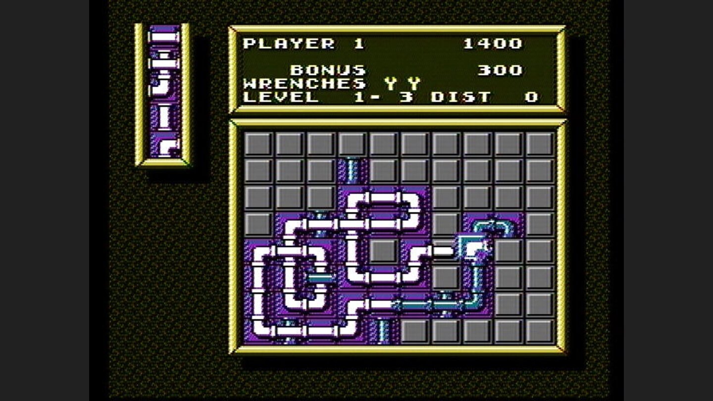 Pipe Mania NES