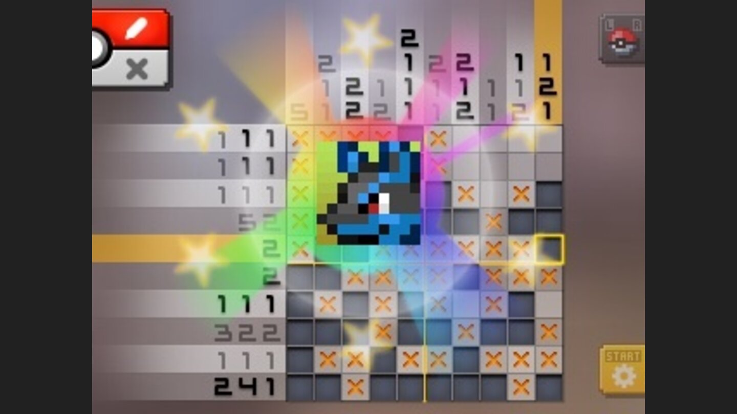 Pokémon Picross - Screenshots