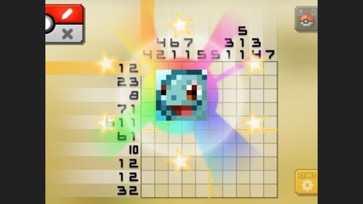 Pokémon Picross - Screenshots