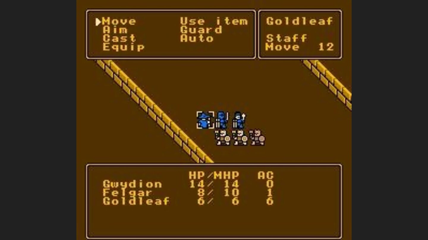 Pool of Radiance NES