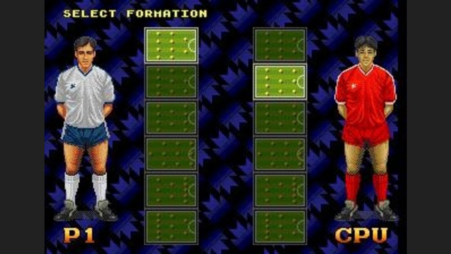 Rick Davis' World Trophy Soccer Sega Mega Drive
