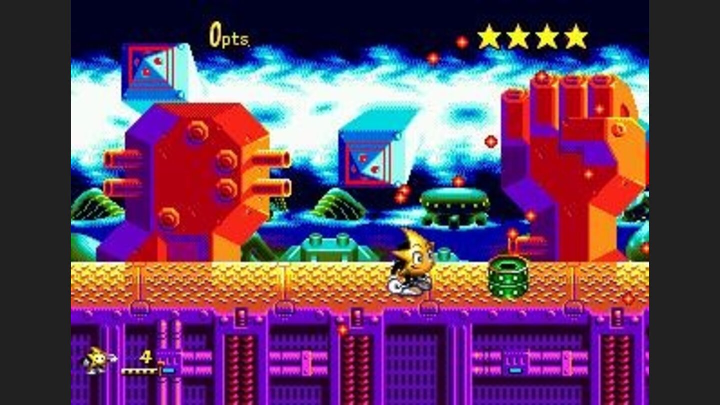 Ristar Sega Mega Drive