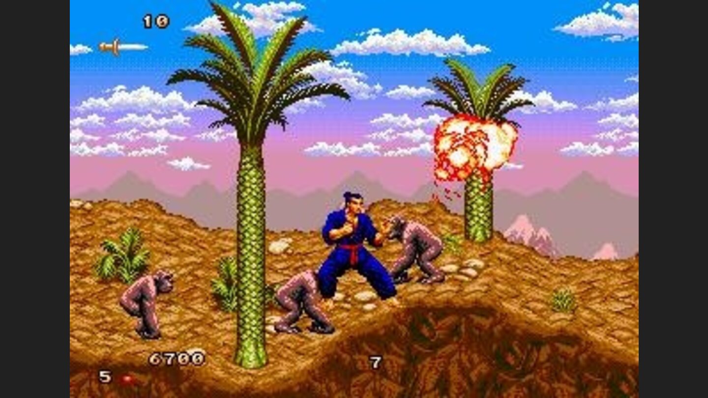 Second Samurai Sega Mega Drive