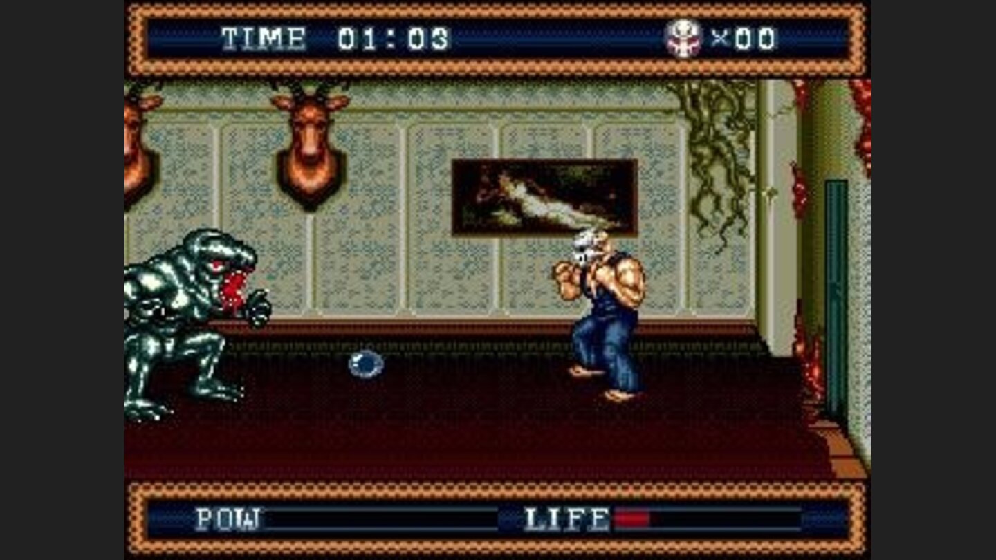 Splatterhouse 3 Sega Mega Drive