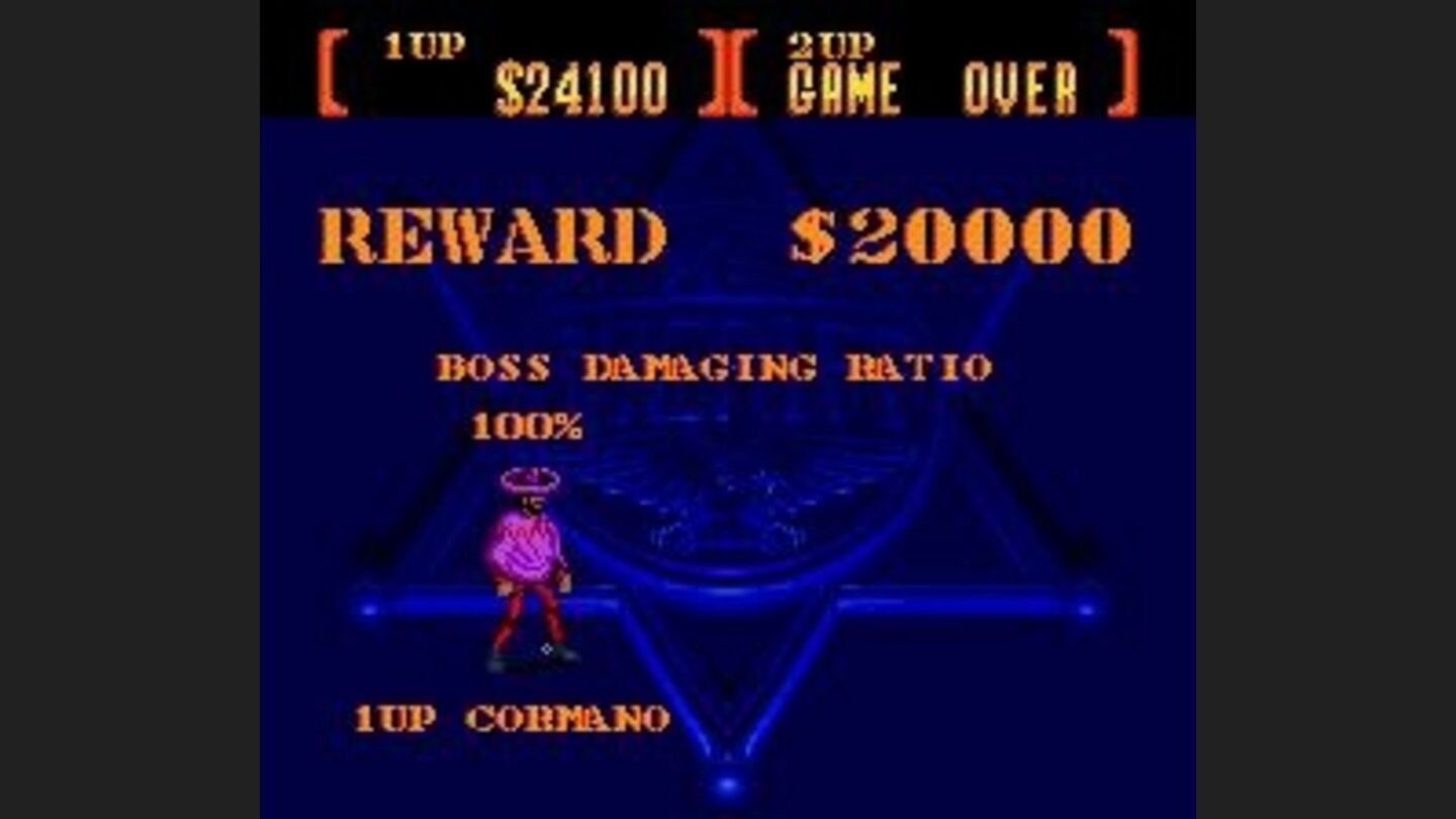 Sunset Riders Sega Mega Drive