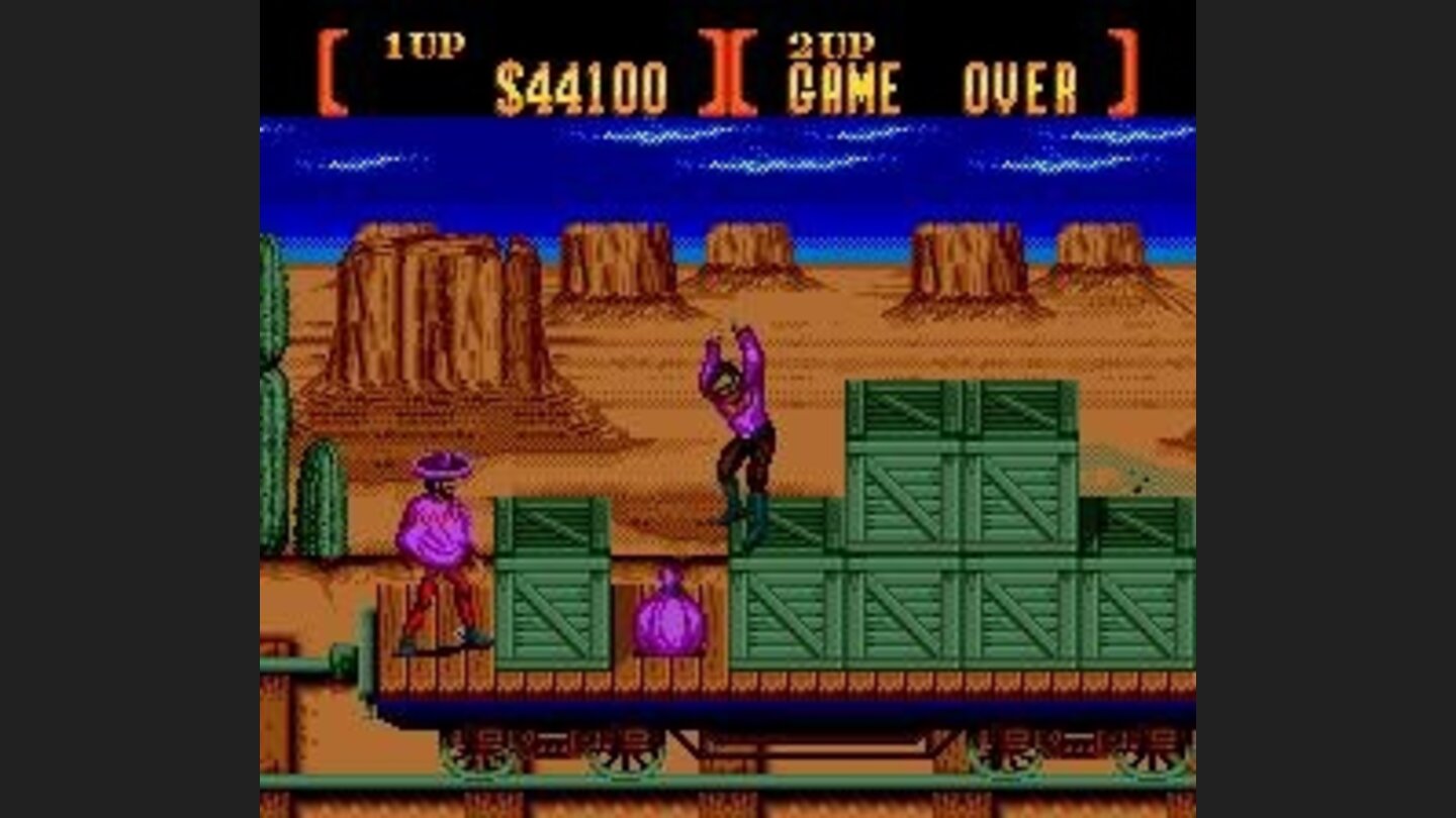Sunset Riders Sega Mega Drive