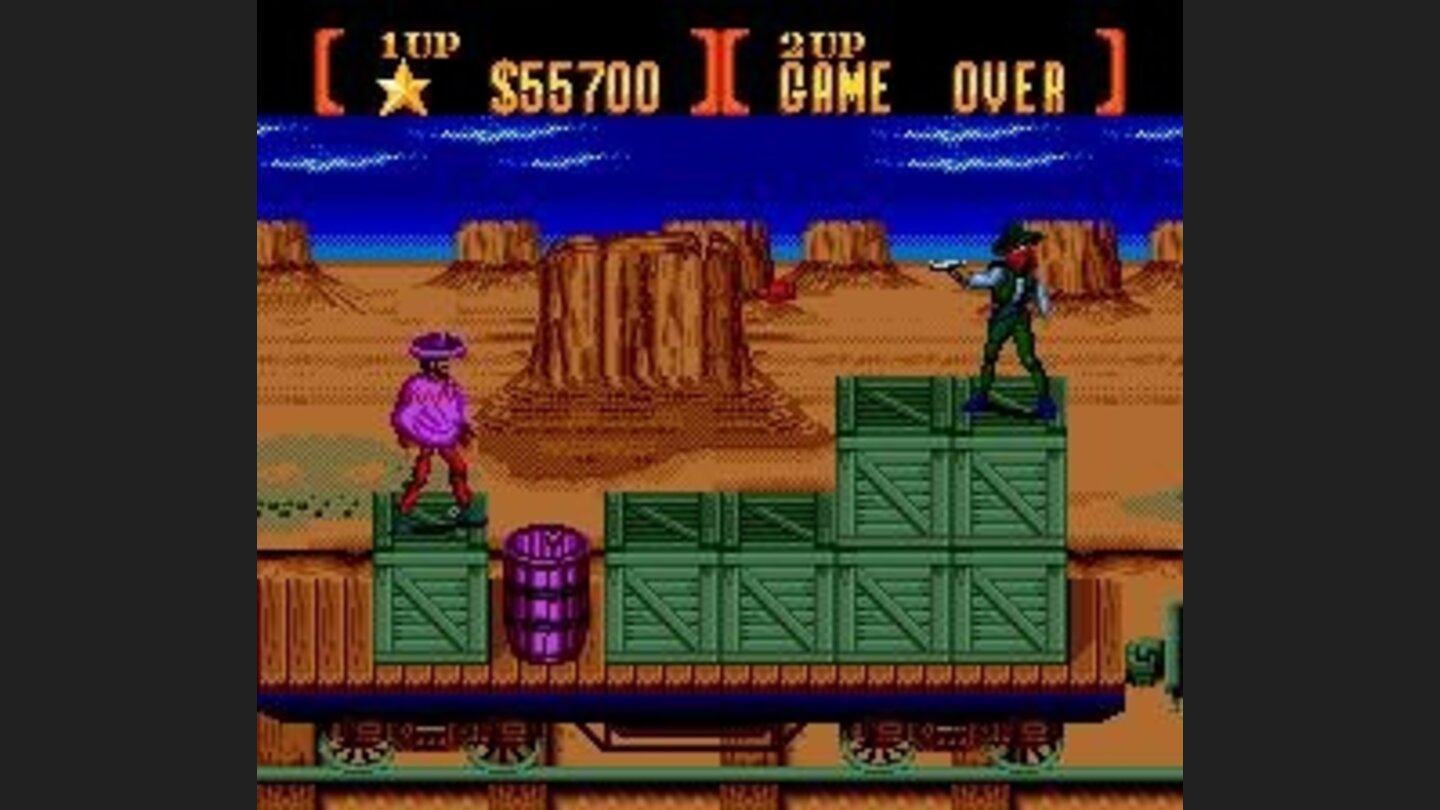 Sunset Riders Sega Mega Drive