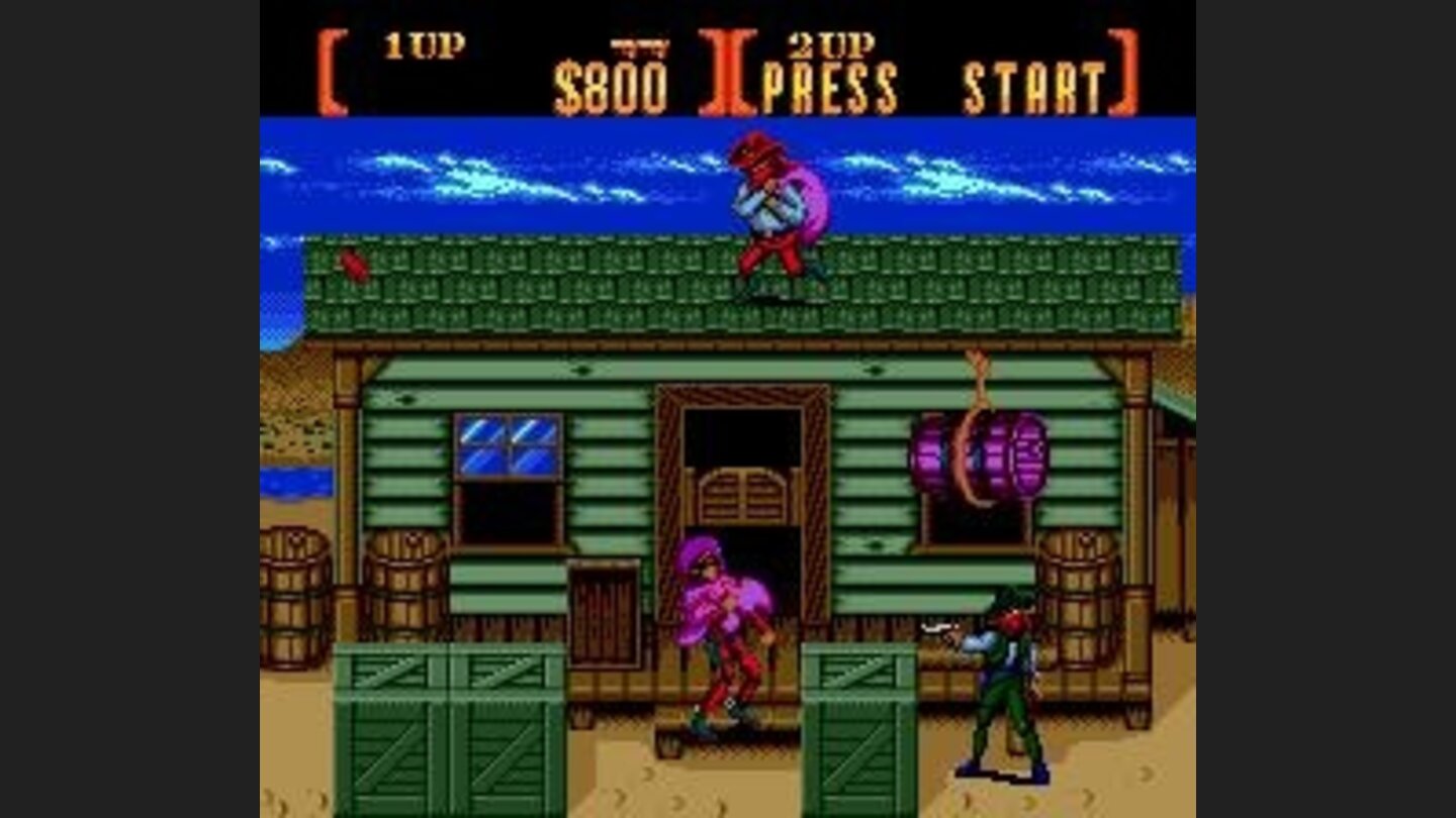 Sunset Riders Sega Mega Drive