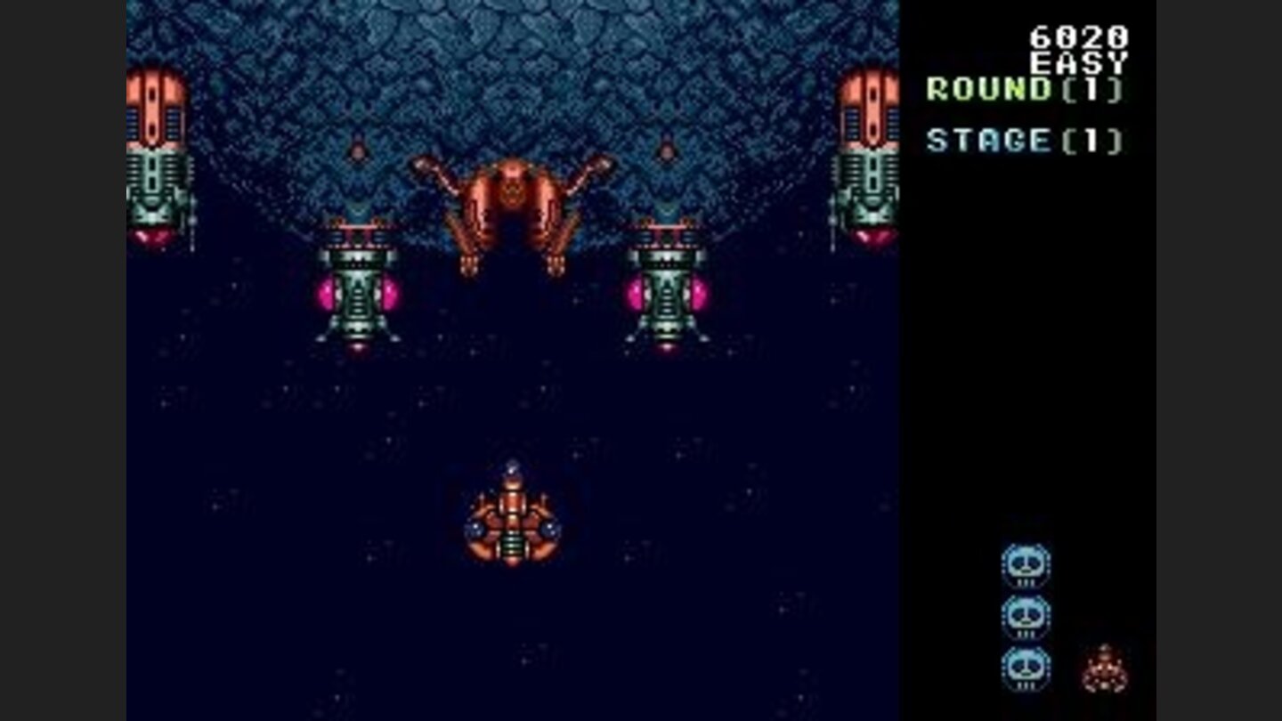 Truxton Sega Mega Drive