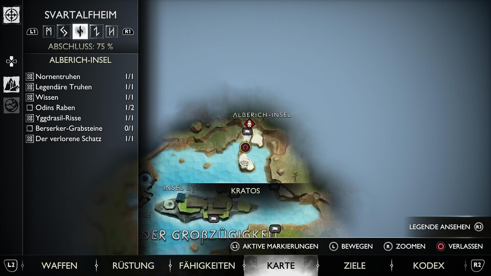 God of War Ragnarök: Alle 48 Raben und ihre Belohnungen