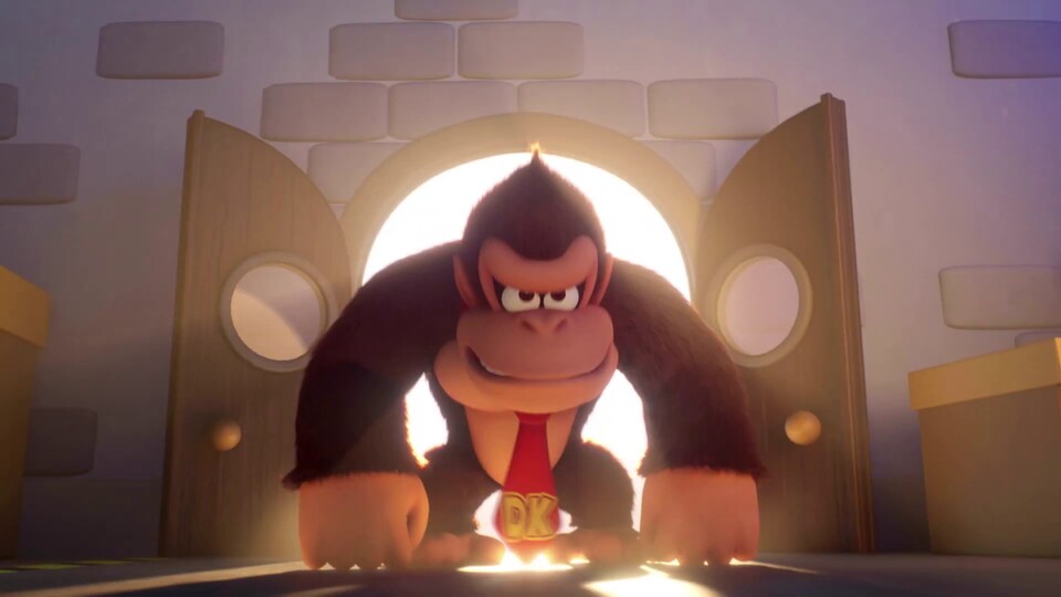 Der neue Donkey Kong-Bereich in der Super Nintendo World in Japan ist ...