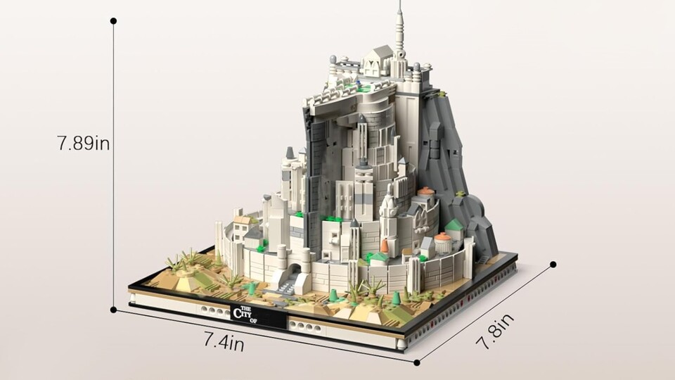 Leak verrät den Preis für das neue LEGO Minas Tirith – und plötzlich ...