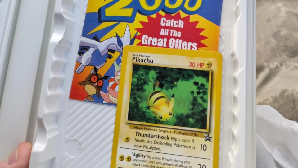TCG-Fan besorgt sich alte VHS vom zweiten Pokémon-Film aus 2000 und ...