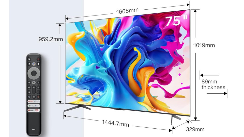 75 Zoll QLED-TV günstig wie nie: 4K-Fernseher nur bis Donnerstag im ...