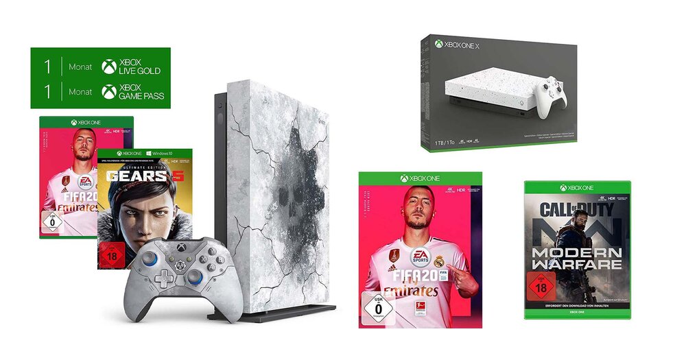 Amazon Angebot: Xbox One X Bundles mit CoD: Modern Warfare für 389€