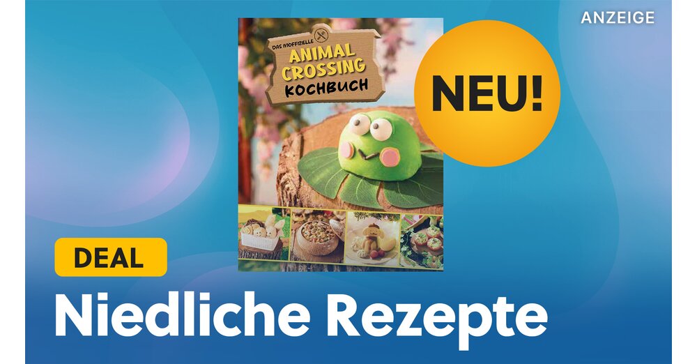 Kochen wie Tom Nook! Jetzt das neue Animal Crossing Kochbuch bei Amazon ...