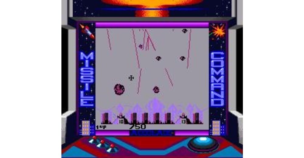 Arcade Classic 1: Asteroids / Missile Command Game Boy