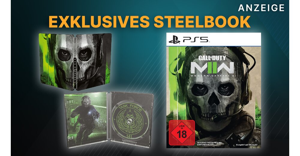 Die PS5 Steelbook Edition von Modern Warfare 2 exklusiv bei MediaMarkt ...