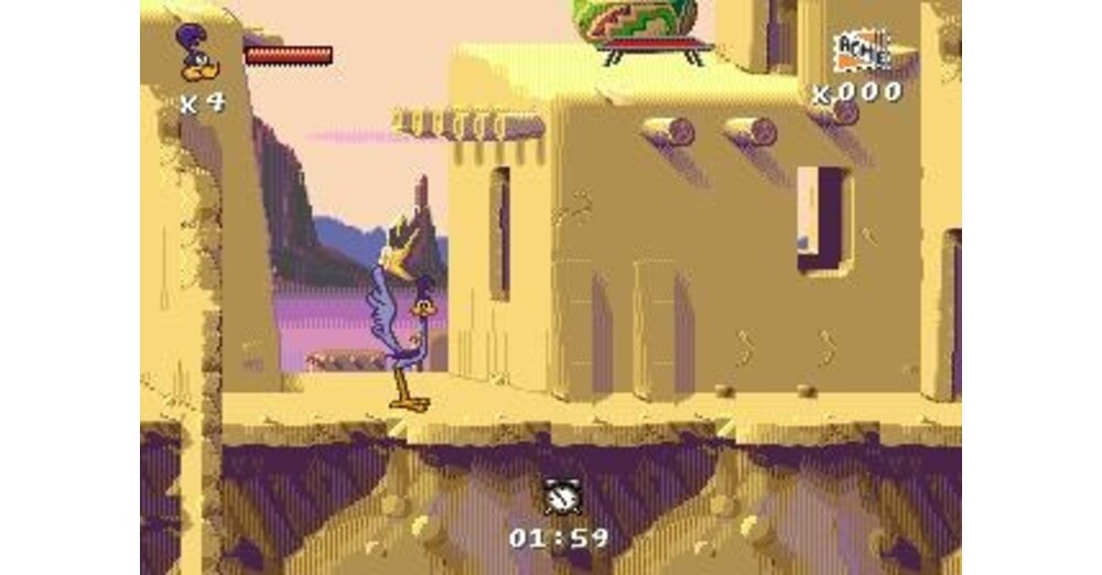 Desert Demolition Starring Road Runner and Wile E. Coyote Sega Mega Drive