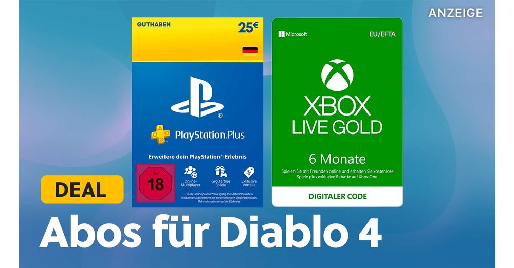 Diablo 4 auf PS5 und Xbox nur mit Abo spielbar - Jetzt PS Plus und Xbox ...