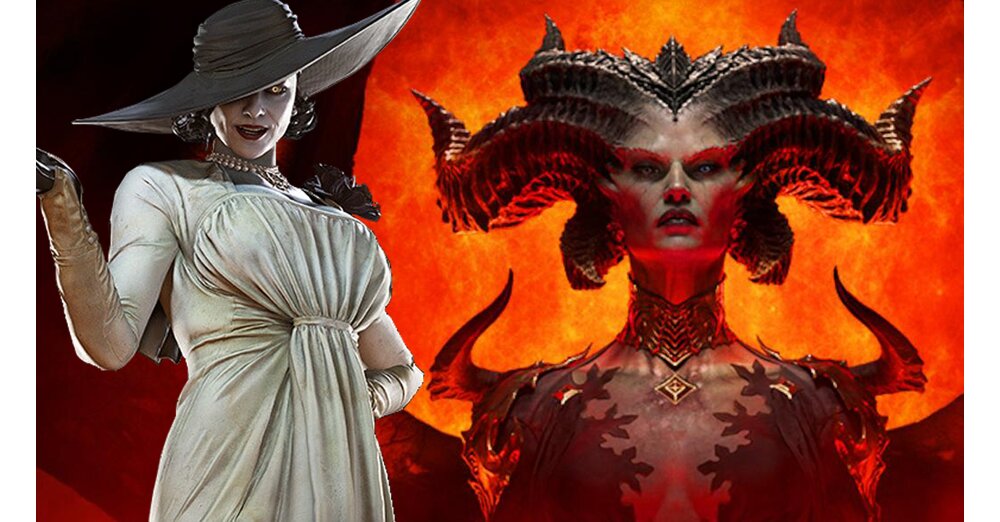 Diablo 4-Dämonin Lilith ist groß(artig), für Lady Dimitrescu aus Resi 8 ...