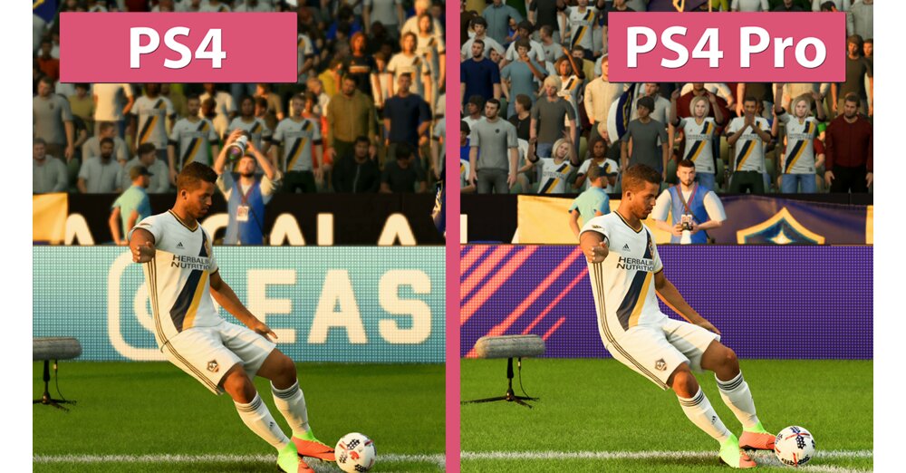 FIFA 18 - PS4 gegen PS4 Pro im Grafikvergleich