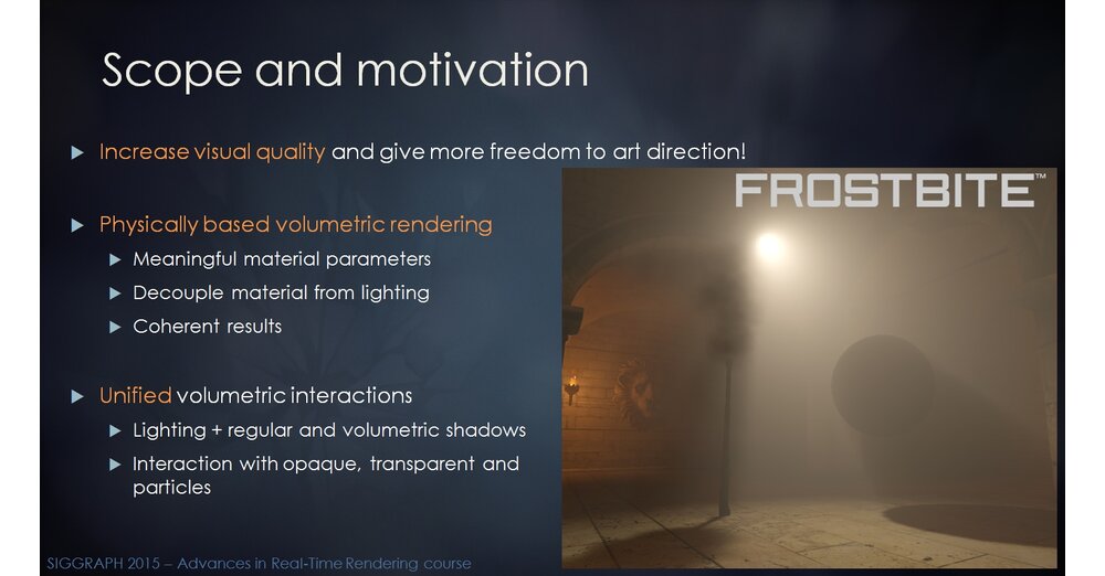 Frostbite Engine - Neue Grafik-Features von der SIGGRAPH 2015