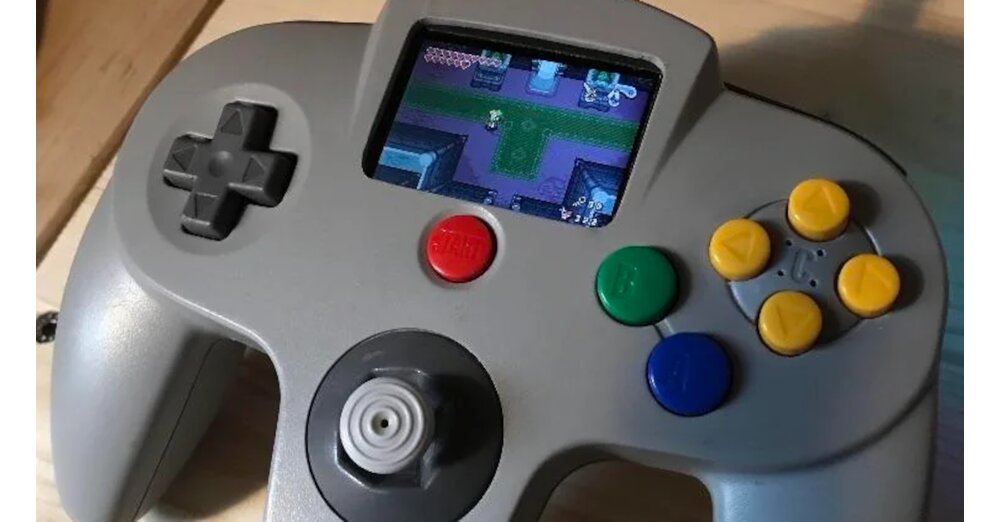 Aus dem N64-Controller wird ein Game Boy Advance: Fan zeigt coolen ...