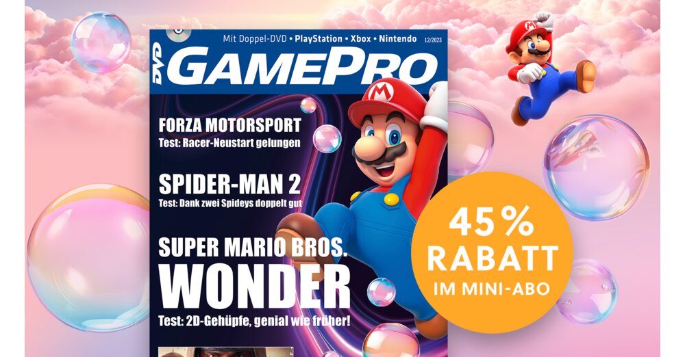 Das neue GamePro-Heft 12/2023 - Jetzt am Kiosk