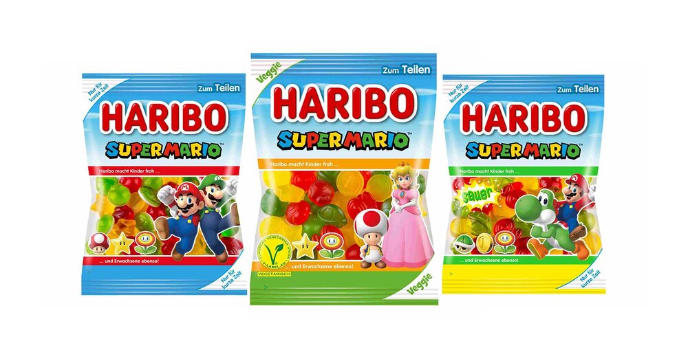 Haribo Super Mario: Special Edition der Fruchtgummis bei Amazon kaufen