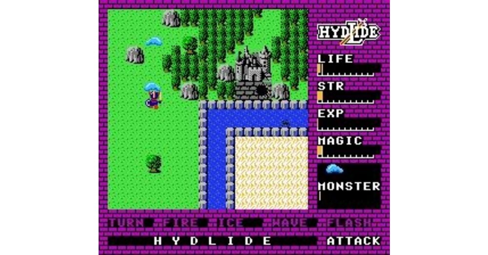 Hydlide NES