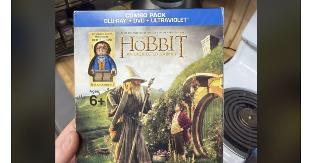 LEGO-Glückspilz findet berüchtige Bilbo-Minifigur im blauen Gewand in ...