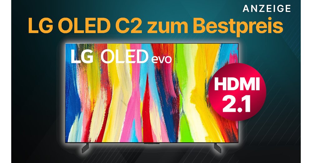 LG OLED C2 zum Bestpreis: 4K Smart TV mit HDMI 2.1 & 120 Hz jetzt ...