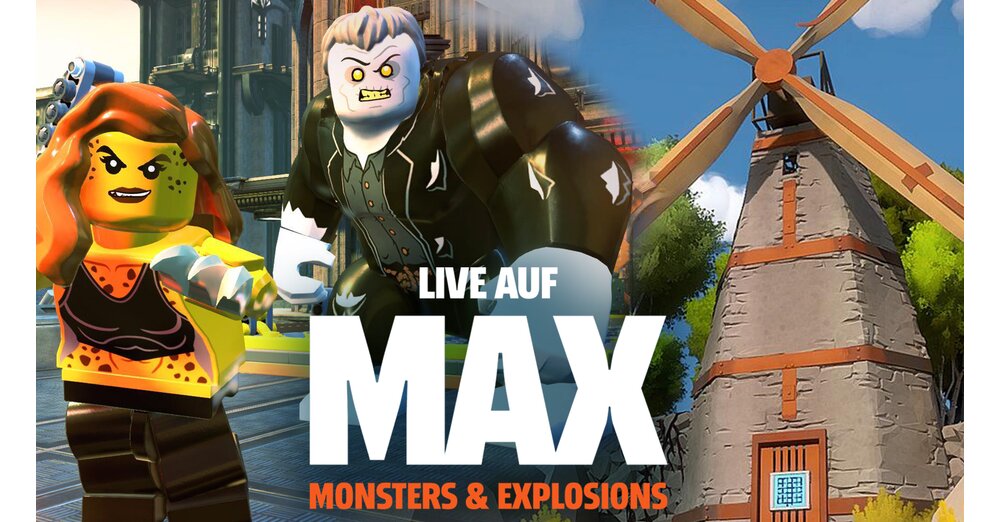 GamePro Live auf MAX - Wir spielen The Witness und LEGO Movie 2