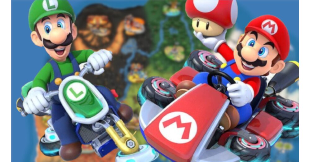 Mario Kart World - Map: Komplette Open World-Karte mit Regionen ...
