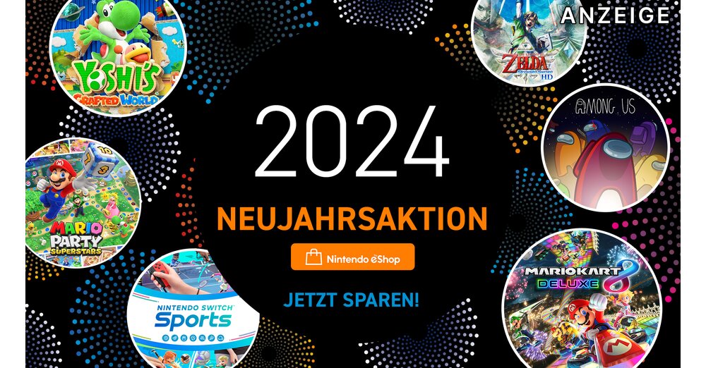 Nintendo Switch: Neujahrs-Sale mit Mario-Hits und über 2000 weiteren ...